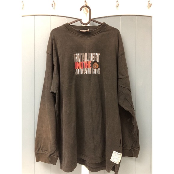 FUBU | Shirts | Y2k Fubu Platinum Vtg Fat Albert Embroidered Albert Junk Yard Gang Xl Ls Tshirt ...